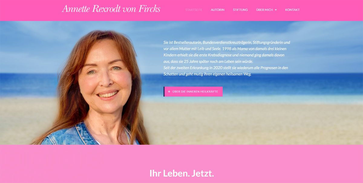 Über mich - Annette Rexrodt von Fircks